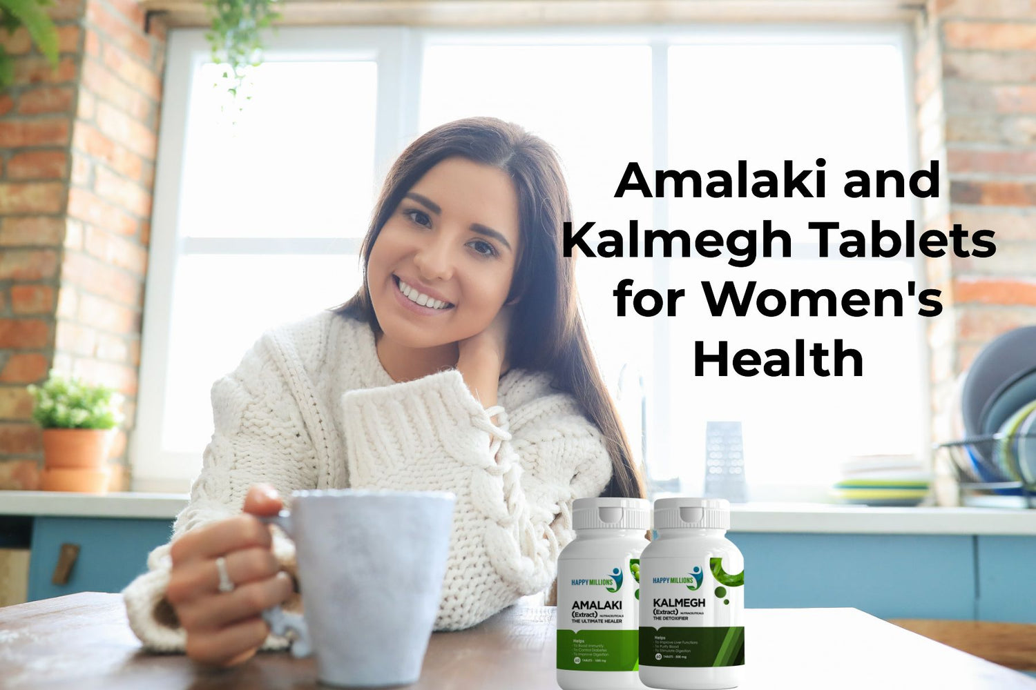 The Benefits of Amalaki and Kalmegh Tablets for Women's Health – Happy ...